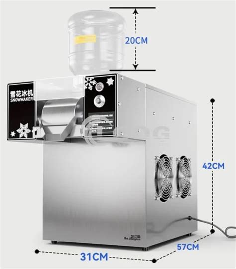 Wholesale Price Commercial Snowflake Ice Machine Electric Shaved Ice