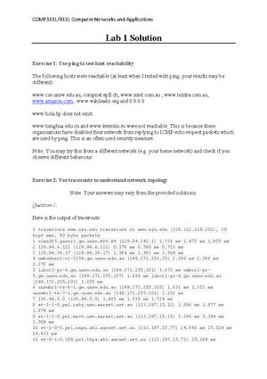 Comp3331 Notes Principles Of Network Applications Interprocess