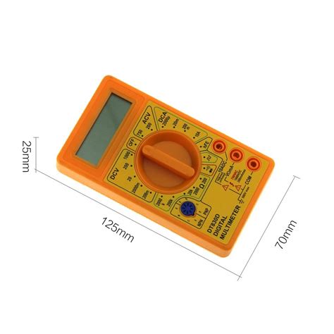 Dt 830d Mini Pocket Digital Multimeter 1999 Counts Grandado