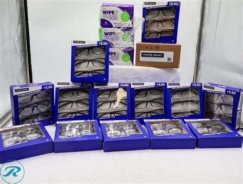 42 Pairs Assorted Foster Grant 250 Classic Reading Glasses 27