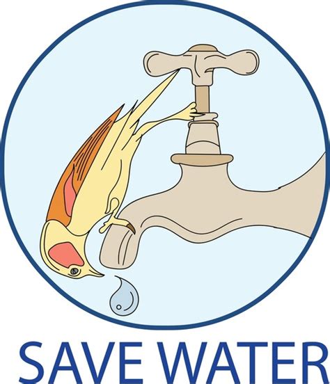 46 Bird Drinking Water Tap Stock Vectors And Vector Art Shutterstock