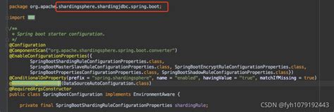 Sharding Jdbc 配置报错no Qualifying Bean Of Type Orgapacheshardingsph