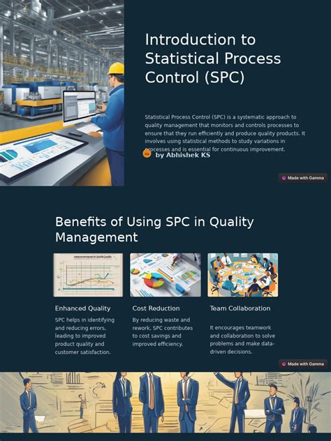 Introduction To Statistical Process Control Spc Pdf Statistics Business