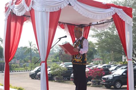 Pj Bupati Landak Pimpin Upacara Peringatan Hari Lahir Pancasila