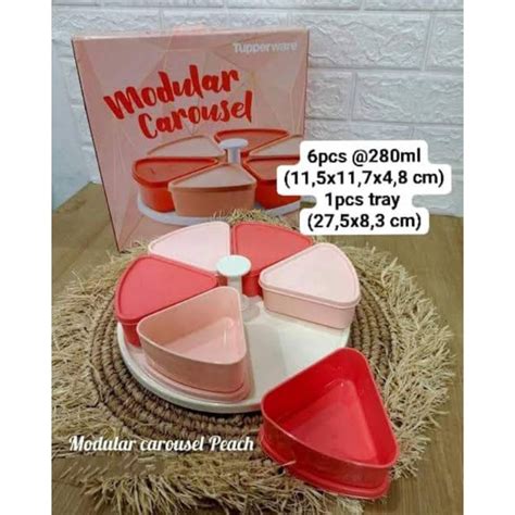 Jual Modular Carousel Set Tupperware Shopee Indonesia