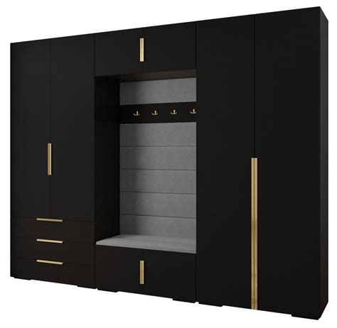 Abiks MÖbel Kompaktgarderobe Inova 1 Satz 14 Möbelset Garderobe Mit