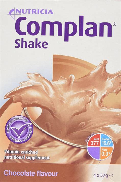 Complan Sachets Vanilla 4 X 55g Pack X 4