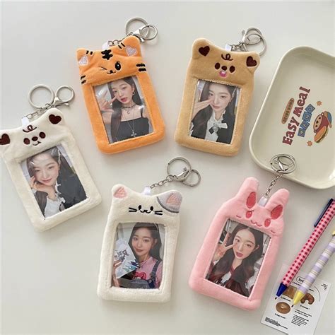 Porta Cartões De Crédito Pelúcia De Coelho Tigre Bonitinho