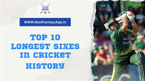 Top 10 Longest Six In Cricket History