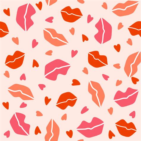 キスマーク イラスト素材 Istock