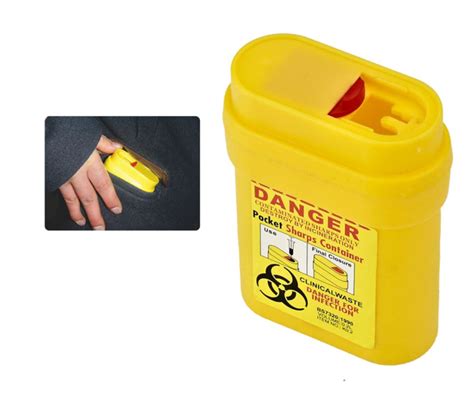 Pocket Sharps Containers Sharps Shuttle Container Manufactuer