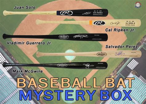 Full Size Baseball Bat Signed Mystery Box Series 24 Limited To 150