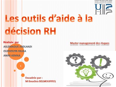 SOLUTION Les Outils D Aide La D Cision Rh Studypool