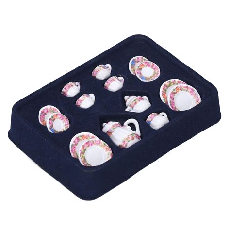 Dollhouse Tea Set Texture Smoothing Delicate Vivid Beautifully