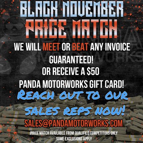 Black Friday Sales At Panda Motorworks Mavericktruckclub 2022 Ford