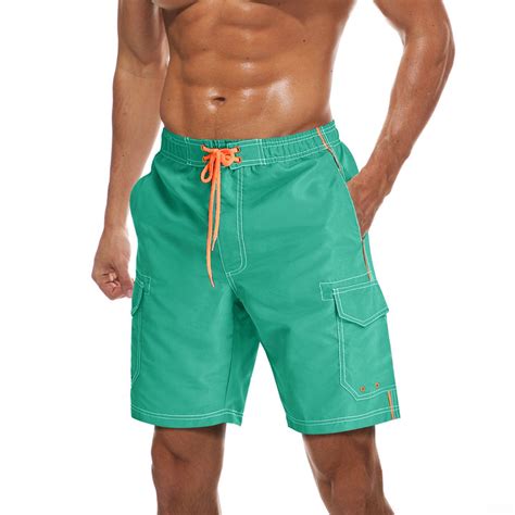 Mens Summer Quick Dry Swim Bathing Trunks Beach Shorts Tacvasen