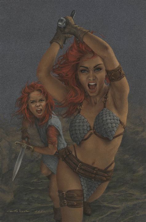 Unbreakable Red Sonja 2 30 Copy Celina Virgin Cover Fresh Comics