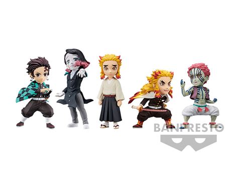 Demon Slayer Kimetsu No Yaiba World Collectable Figure Vol 8 Set Of 5