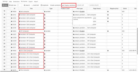 Woocommerce How To Bulk Edit Product Variations