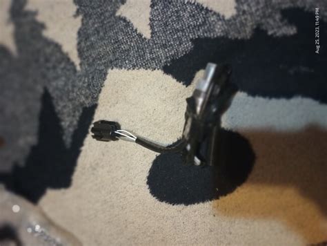 Melted O² Sensor the Downstream Oxygen Sensor Melted Together