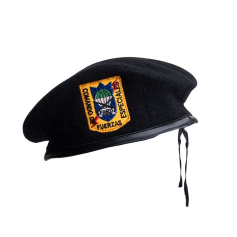 Boina Militar Color Negra Aris Uniformes