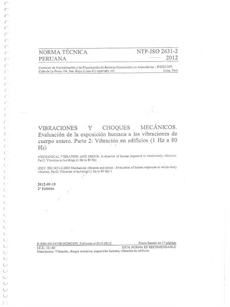Ntp Iso 2631 2 2012 Pdf