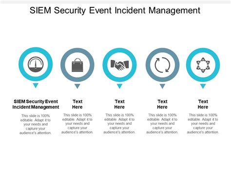 Siem Security Event Incident Management Ppt Powerpoint Presentation