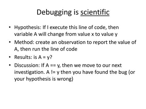 lecture 9 debugging r code ppt download