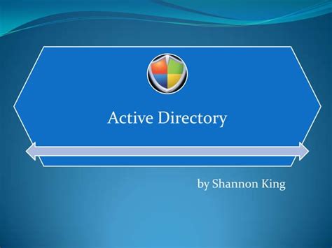 Active Directory Ppt
