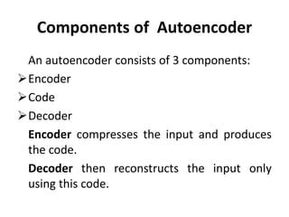 Autoencoder PPT