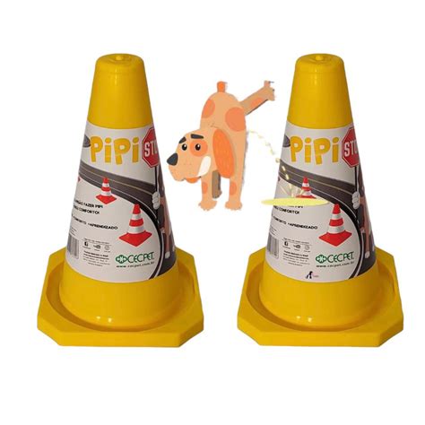Kit 2 Cones Pipi Xixi Poste Educador Cachorro Pet Shopee Brasil