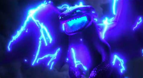Toothless Lightning Power Blue By Rainbowberry0616 On Deviantart