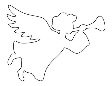 Printable Christmas Angel Template Christmas Angels Christmas