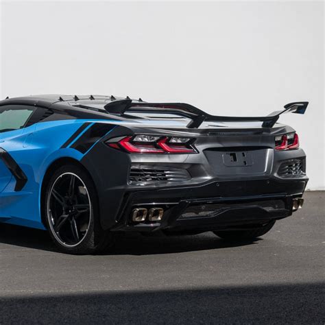 C8 Corvette Stingray Z06 Conversion Rear Bumper Kit Next Gen Speed