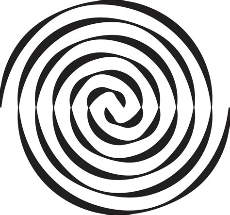 Black Thick Halftone Dotted Circle Speed Lines Abstract Geometric