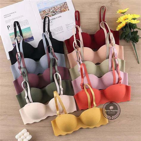 Sunny Seamless Breathable Strapless Nonwire Push Up Bra Size 32 44b