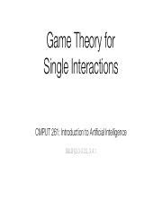Understanding Game Theory And Solution Concepts In Artificial Course Hero