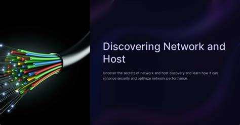 Discovering Network And Host