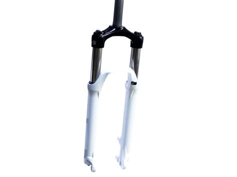 Vidlice SR Suntour XCR 32 RL zdvih 100mm bílá A head 1 1 8 Disc