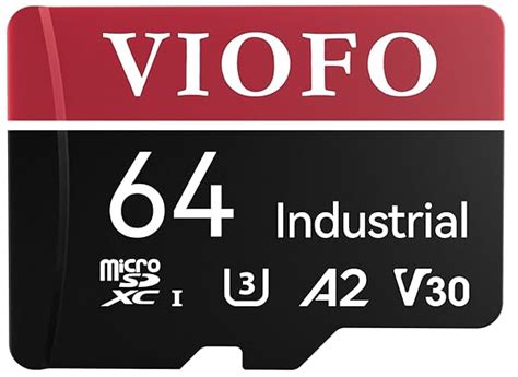 Viofo Gb Industrial Grade U A V High Speed Memory Microsd Card With Adapter Open Box