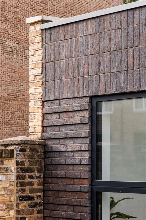 Vertical Brickwork Stepped Brickwork Detail Brickwork Design