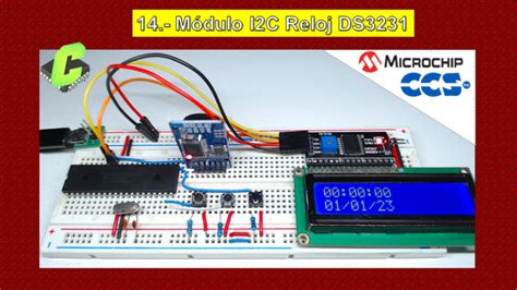 Módulo I2c Reloj Ds3231 Reloj Digital Pic C Compiler Microchipotle