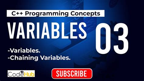 Lesson 3 C Programming Variables Youtube