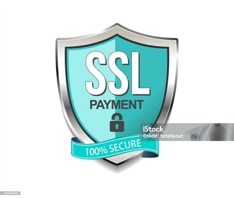 Ssl Protection Secure Icon Vector Illustration Isolated On White Background Stock Illustration