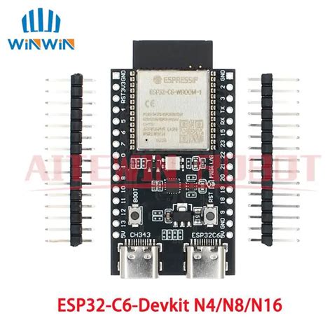 Placa De Desarrollo ESP32 ESP32 C6 WiFi Bluetooth Internet De Las Cosas