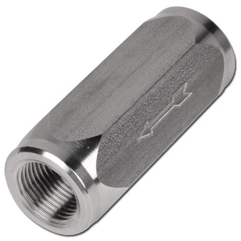 Clapet anti retour acier inoxydable filetage femelle G 1 8 à