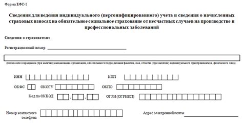 Образец заполнения ефс 1 с 2023г при приеме на работу