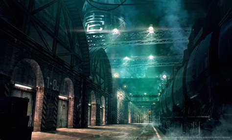 Ffvii Remake On Twitter 【小ネタ】【コンセプトアート】 壱番魔晄炉に関係するアートをご紹介！👆 実は壱番魔晄炉は