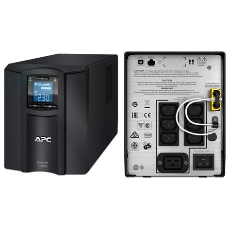 ИБП APC by Schneider Electric Smart-UPS C 2000VA LCD SMC2000I