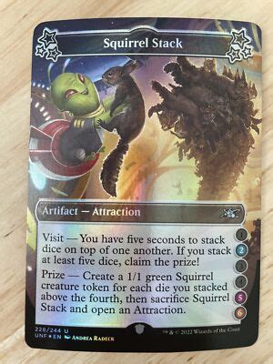 Mtg Unfinity Squirrel Stack 2 5 6 228244 Foil Uncommon Nmm Ebay